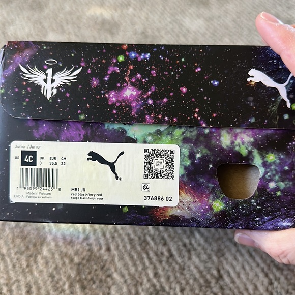 Puma | Shoes | Puma Lamelo Ball Mb Not From Here Red Blast 4y | Poshmark